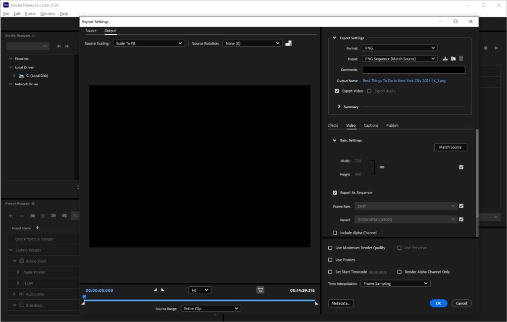 How to Convert Video to Image Sequence with Adobe Media Encoder? - Swyshare