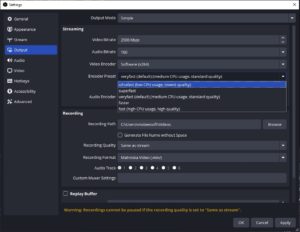 How to Fix OBS Recording Laggy? - Swyshare