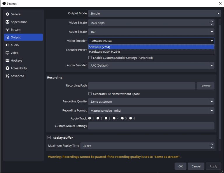 如何修复 OBS Studio NVENC 或 AMD 编码器错误？ - Swyshare