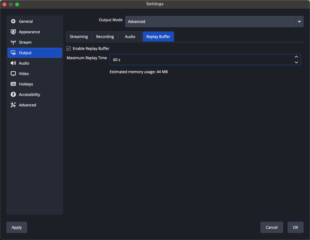 OBS Replay Buffer Step-by-Step Guide - Swyshare